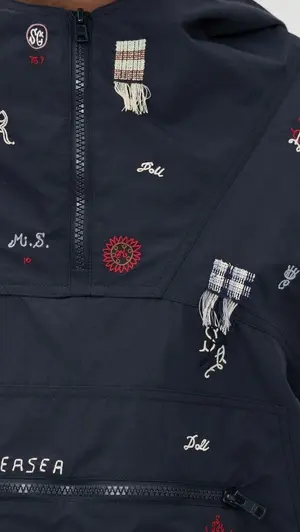 Sea Claira Embroidered Anorak