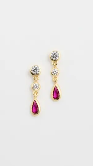 Shashi Jenny Pear Earrings