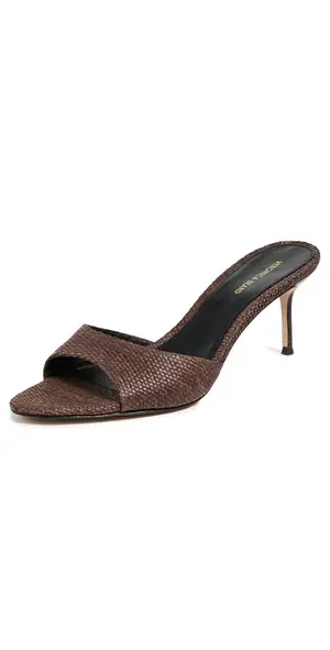Veronica Beard Tia Raffia Sandals