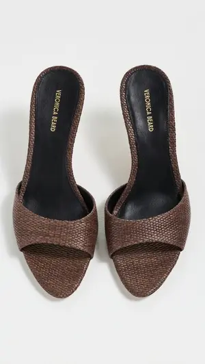 Veronica Beard Tia Raffia Sandals