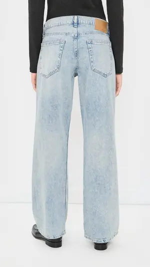 Rag & Bone Featherweight Cam Ankle Straight Jeans