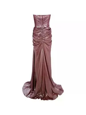 RHEA COSTA Zaira Strapless Maxi Dress