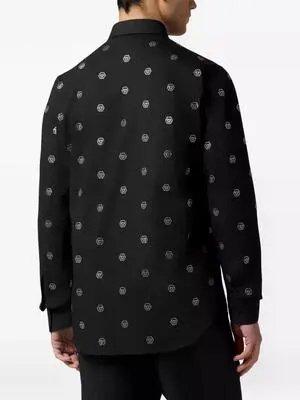 Philipp Plein Rhinestone-embellished Shirt