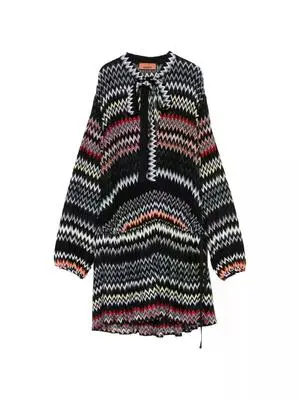 Missoni Chevron-pattern Mini Dress