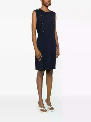Liu Jo Sleeveless Embellished Round Neck Dress