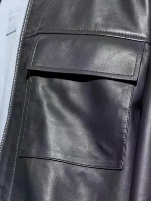 Paul Smith Zip-up Leather Jacket