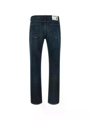 DEPARTMENT 5 Stonewashed Jeans With Contrast Stitching
