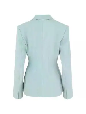 Alexis Helen Double-breasted Jacket - Blue