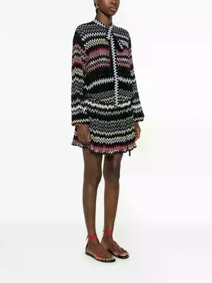 Missoni Chevron Pattern Mini Dress