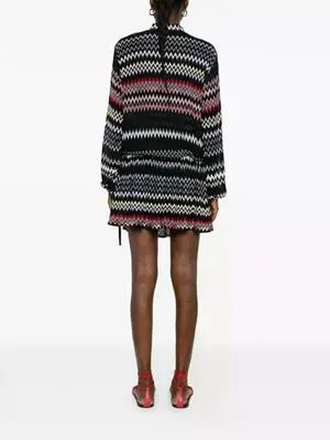 Missoni Chevron Pattern Mini Dress