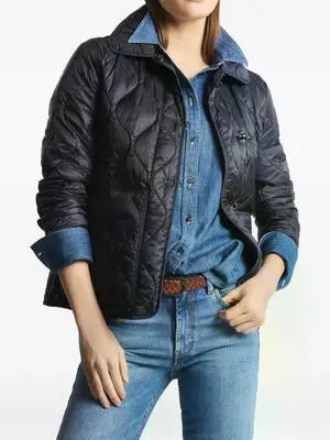 FAY Quilted Puffer Jacket - Blue
