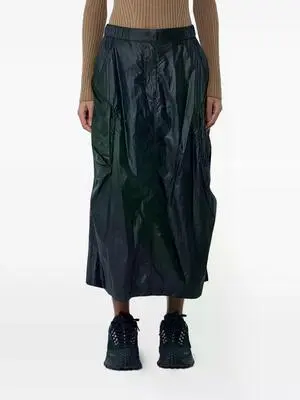 Moncler Crinkled-effect Cargo Skirt