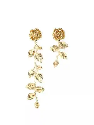 Magda Butrym Rose Metal Earrings - Gold