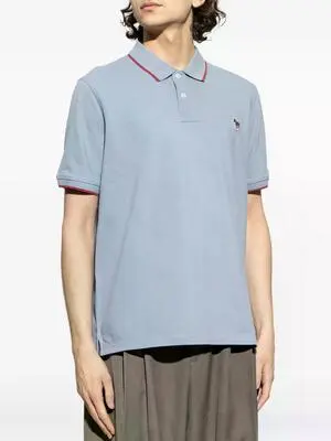 Paul Smith Zebra-patch Polo Shirt