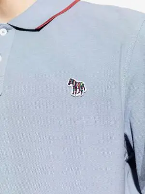 Paul Smith Zebra-patch Polo Shirt