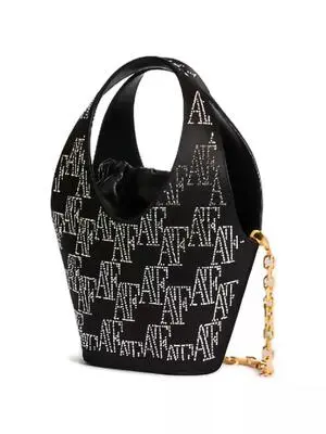 Alberta Ferretti Monogram-pattern Beaded Bag