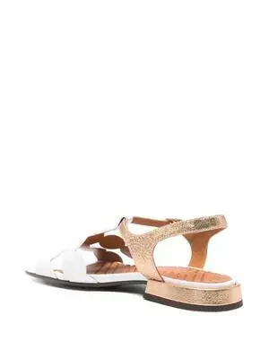 Chie Mihara Scalloped-trim Sandals