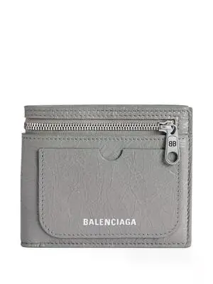 Balenciaga Bi-fold Wallet - Grey