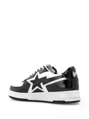 A BATHING APE Star Leather Sneakers