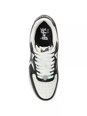 A BATHING APE Star Leather Sneakers