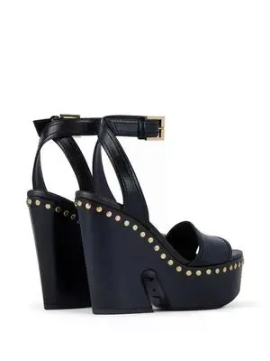 Givenchy Studded Wedge Sandals
