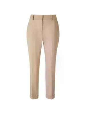 Peserico Belt-loop Cuffed Trousers