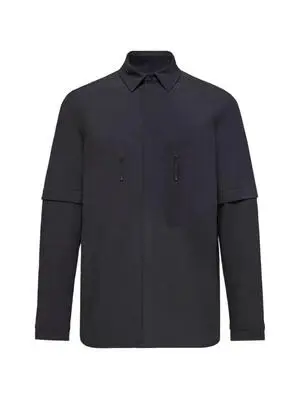 Moncler Zip-pocket Shirt Jacket - Black