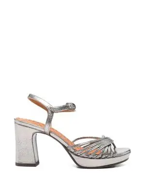 Chie Mihara Silver Tone Shoes For Women