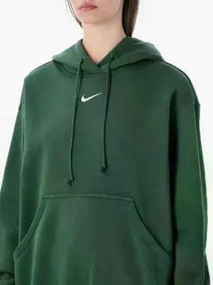 Nike Logo-detail Hoodie - Green