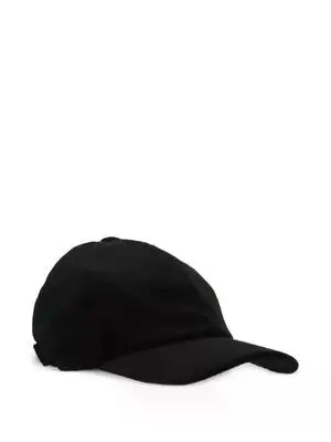 Antonelli Firenze Cap Hat With Metal Hardware Detail - Black
