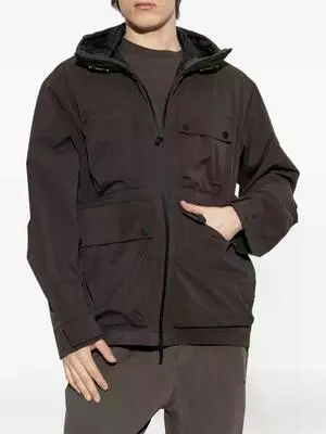 Moncler Arcturus Hooded Windbreaker - Brown