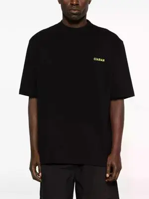 CIARAN Logo-embroidered T-shirt