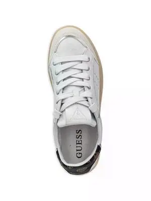 Guess Patterned Detail Sneakers