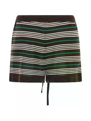 P.a.r.o.s.h Striped Drawstring Shorts