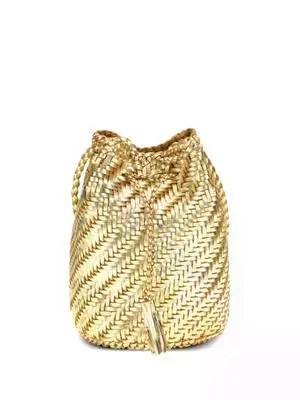 Dragon Diffusion Gold Tone Bucket Bags
