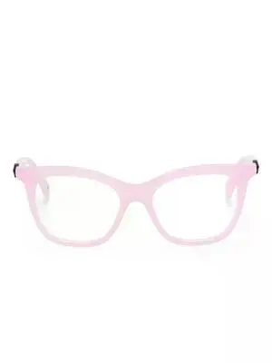 Off-White Cat-eye Glasses - Pink