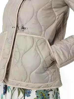 FAY Quilted Puffer Jacket - Neutrals