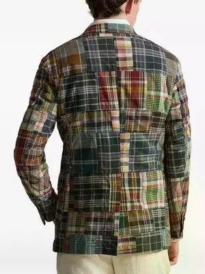 Polo Ralph Lauren Plaid Patchwork Blazer