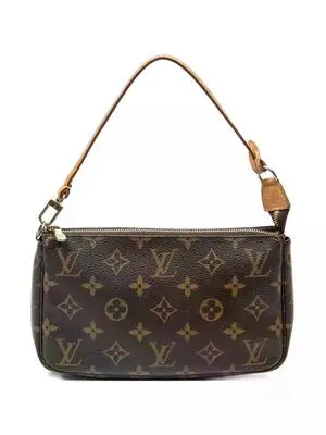 LOUIS VUITTON 2002 Pochette Accessoires Monogram Shoulder Bag