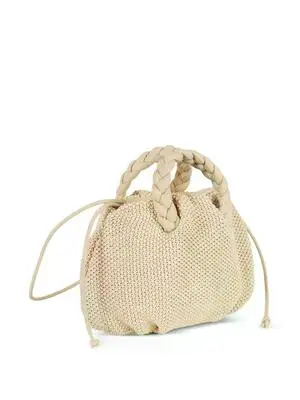 Hereu Braided-handle Tote Bag