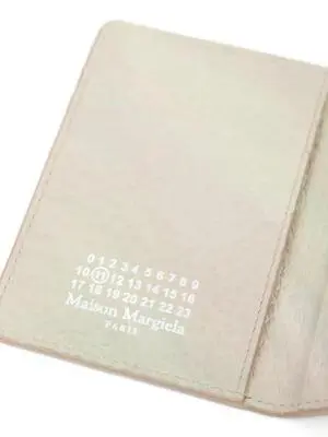 MAISON MARGIELA Grained-leather Card Holder