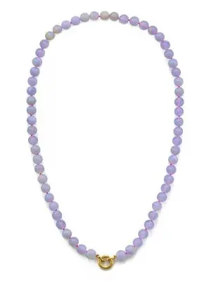 Robinson Pelham 18k Yellow Gold Chalcedony Necklace - Blue