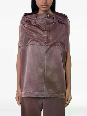 Issey Miyake Structured Sleeveless Top