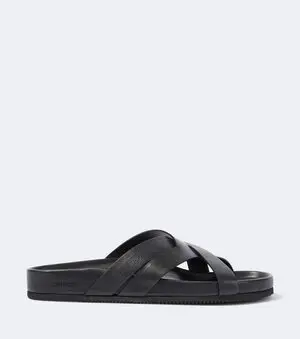 TOM FORD Leather Slides