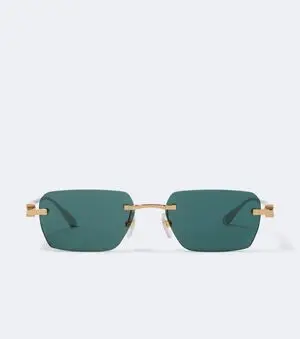 Cartier Rectangular Sunglasses - Multicoloured