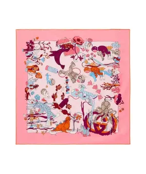 Gucci Silk Twill Scarf - Multicoloured