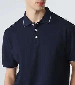 Giorgio Armani Cotton Piqué Polo Shirt