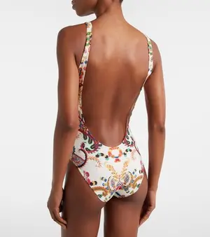 Etro Paisley Print Swimsuit