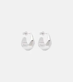 LEMAIRE Sterling Hoop Earrings - Silver