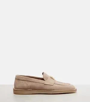 Dolce & Gabbana Suede Loafers - Beige